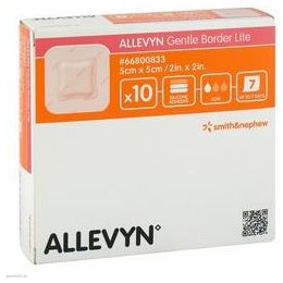 B2B Medical Allevyn Gentle Border Lite 5x5 cm Schaumverb. 10 St