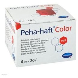 1001 Artikel Medical Peha-Haft Color Fixierbinde 6 cmx20 m rot 1 St