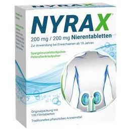 Heilpflanzenwohl GmbH Nyrax 200 mg/200 mg Nierentabletten 100 St