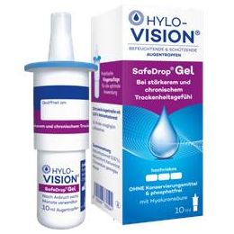 Hylo-Vision SafeDrop Gel Augentropfen 10 ml