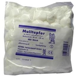 Mulltupfer 20x20 cm pflaumengroß unsteril 100 St