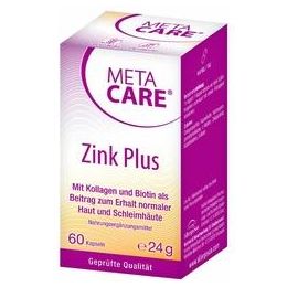 Allergosan Meta-Care Zink+ Kapseln 60 St