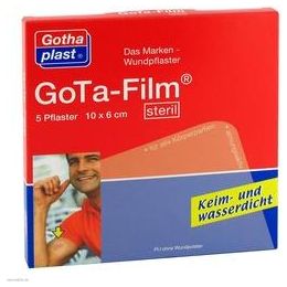 Gothaplast Gota Film steril 6x10 cm Pflaster 5 St
