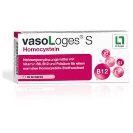 Dr. Loges + Co. GmbH Vasologes S Homocystein Dragees 30 St