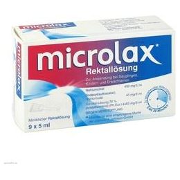 kohlpharma Microlax Rektallösung Klistiere 9X5 ml