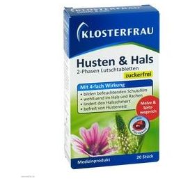 Klosterfrau Husten & Hals Lutschtabletten 20 St