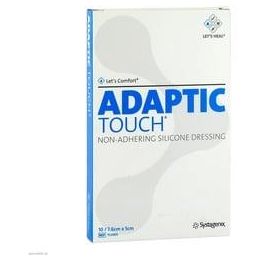 B2B Medical Adaptic Touch 5x7,6 cm nichthaft.Sil.Wundauflage 10 St