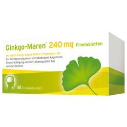 HERMES Arzneimittel Ginkgo-Maren 240 mg Filmtabletten 60 St