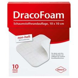 Dr. Ausbüttel Dracofoam Schaumstoff Wundauflage 10x10 cm 10 St