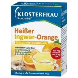 Klosterfrau Broncholind heißer Ingwer-Orange Gran. 10X15 g