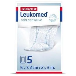 BSN Medical Leukomed skin sensitive steril 5x7,2 cm 5 St