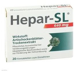Klosterfrau Hepar-Sl 640 mg Filmtabletten 20 St
