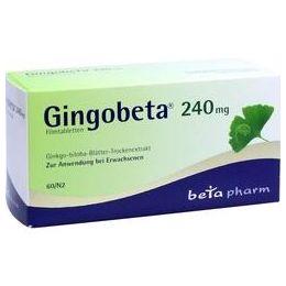 betapharm Gingobeta 240 mg Filmtabletten 60 St