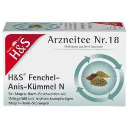 H&S Fenchel-Anis-Kümmel N Filterbeutel 20X2.0 g