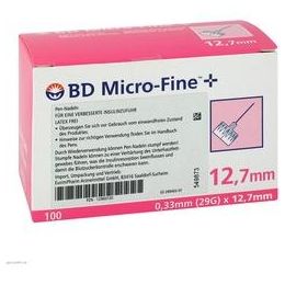 EurimPharm Arzneimittel BD Micro-Fine+ Pen-Nadeln 0,33x12,7 mm 29 G 100 St