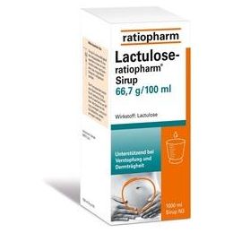 LACTULOSE-ratiopharm Sirup 1000 ml