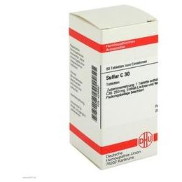 DHU-Arzneimittel Sulfur C 30 Tabletten 80 St