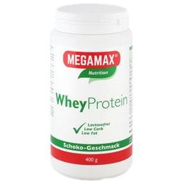 Megamax Wheyprotein lactosefrei Schoko Pulver 400 g