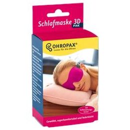 Ohropax Schlafmaske 3D pink 1 St