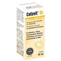 Cefavit D3 Liquid pur Tropfen zum Einnehmen 20 ml