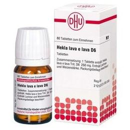 DHU-Arzneimittel Hekla lava e lava D 6 Tabletten 80 St
