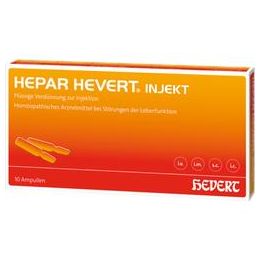 Hepar Hevert injekt Ampullen 10 St