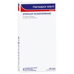 Beiersdorf Hansapor steril Wundverband 10x20 cm 3 St