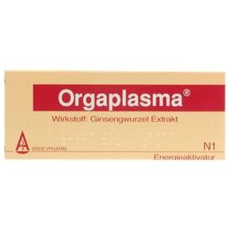 Orgaplasma überzogene Tabletten 20 St