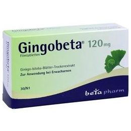 betapharm Gingobeta 120 mg Filmtabletten 30 St