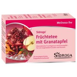 Sidroga Wellness Früchtetee m.Granatapfel Filterb. 20X2.0 g