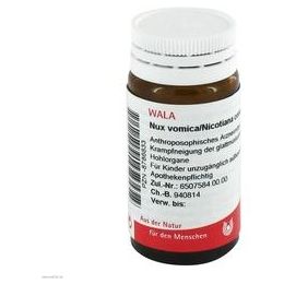 Dr. Hauschka NUX Vomica/Nicotiana comp.Globuli 20 g