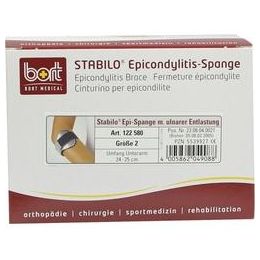 Bort Stabilo Epicondylitis Spange Gr.2 grau 1 St