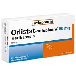 ORLISTAT-ratiopharm 60 mg Hartkapseln 42 St