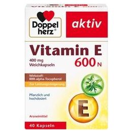 Queisser Doppelherz Vitamin E 600 N Weichkapseln 40 St
