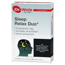 Dr. Wolz Zell GmbH Sleep Relax Duo Kapseln 60 St