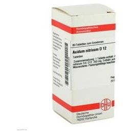 DHU-Arzneimittel Acidum Nitricum D 12 Tabletten 80 St