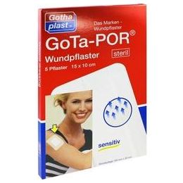 Gothaplast Gota-Por Wundpflaster steril 100x150 mm 5 St