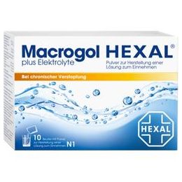 HEXAL® Macrogol Hexal plus Elektrolyte Plv.z.H.e.L.z.E. 10 St