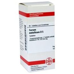 DHU-Arzneimittel Ferrum Metallicum D 5 Tabletten 80 St