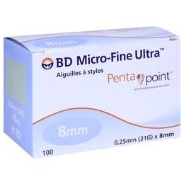 EurimPharm Arzneimittel BD Micro-Fine Ultra Pen-Nadeln 0,25x8 mm 31 G 100 St