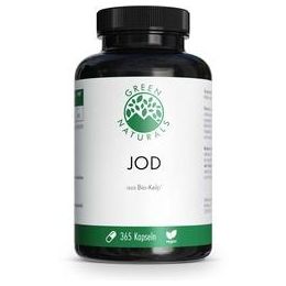 Heilpflanzenwohl GmbH Green Naturals Jod aus Bio-Kelp 200 μg Kapseln 365 St