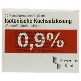 Kochsalzlösung 0,9% Pl.Fresenius Injektionslsg. 20X10 ml