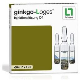 Dr. Loges + Co. GmbH Ginkgo-Loges Injektionslösung D 4 Ampullen 10X2 ml