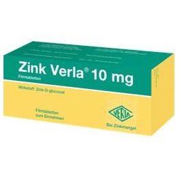 Verla-Pharm Arzneimittel GmbH & Co. KG Zink Verla 10 mg Filmtabletten 50 St