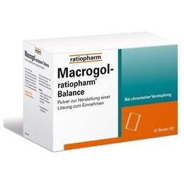 MACROGOL-ratiopharm Balance Plv.z.H.e.L.z.Einn. 30 St