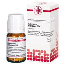 DHU-Arzneimittel Argentum Nitricum D 30 Tabletten 80 St