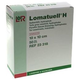 Lohmann & Rauscher Lomatuell H Salbentüll 10x10 cm steril 50 St