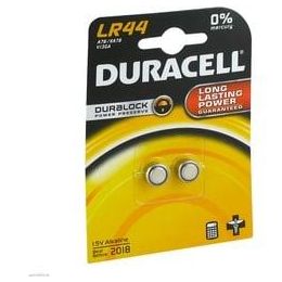Batterien Knopfzelle LR 44 A76 Duracell 2 St