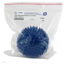 PARAM Massageball Igel 10 cm blau 1 St