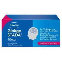 Ginkgo STADA 40 mg Filmtabletten 30 St